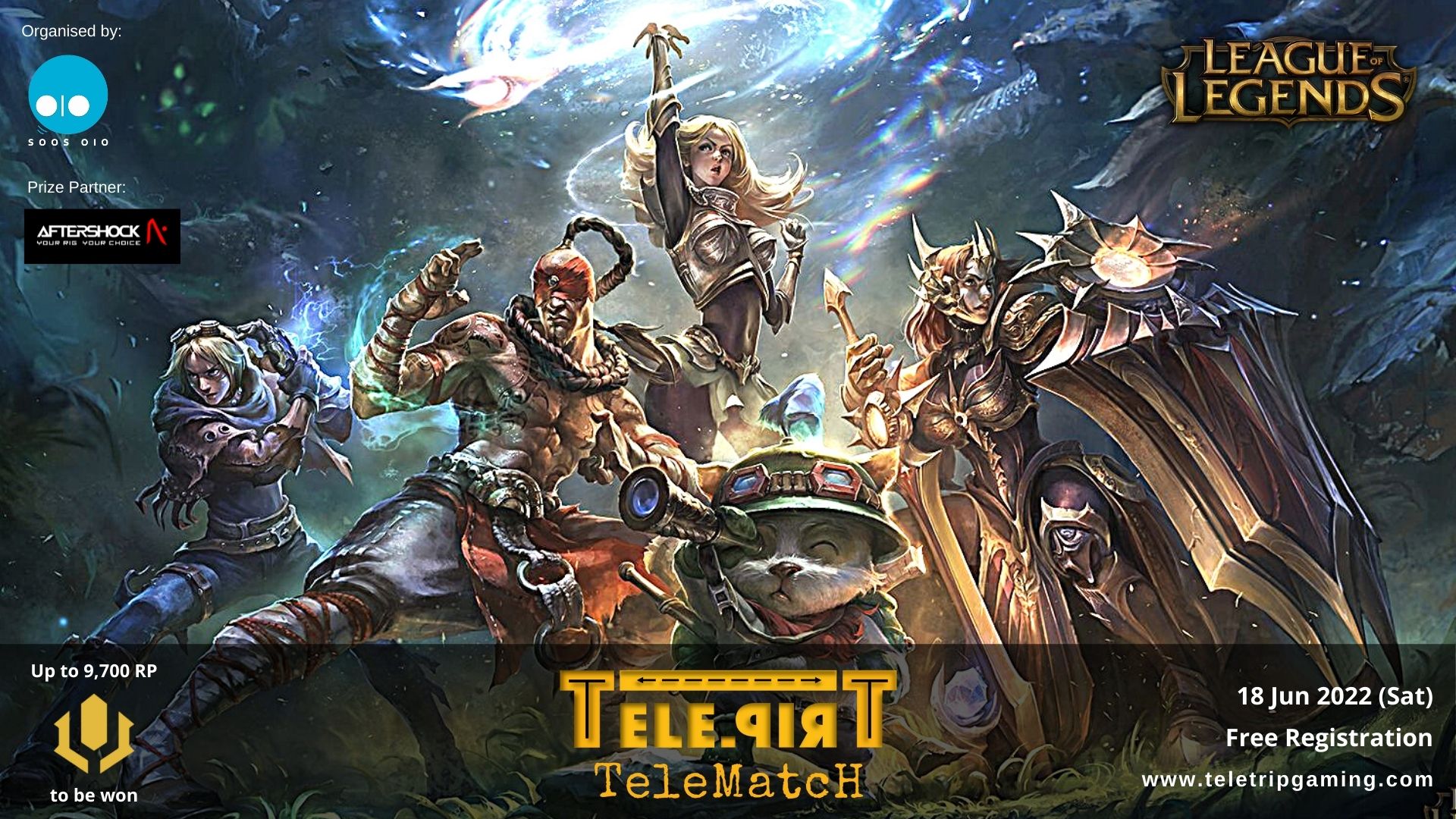 TeleMatch League of Legends - 18 Jun 2022 - TeleTrip
